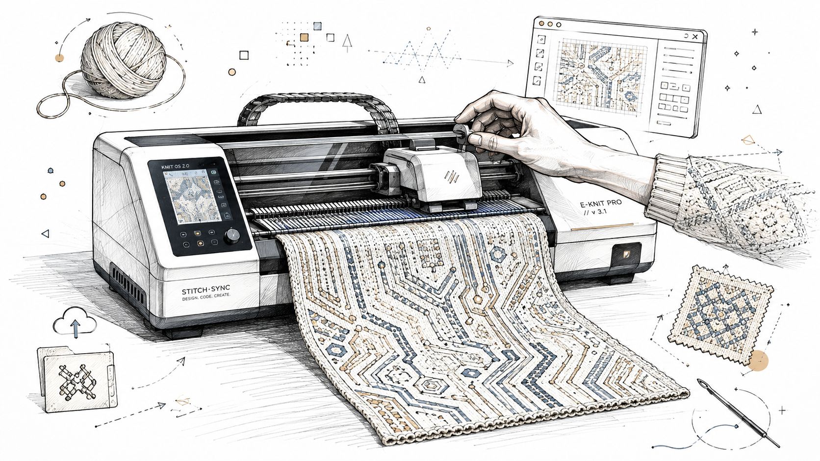 Master Electronic Knitting Machines: Your 2026 Guide – B-Sew Inn