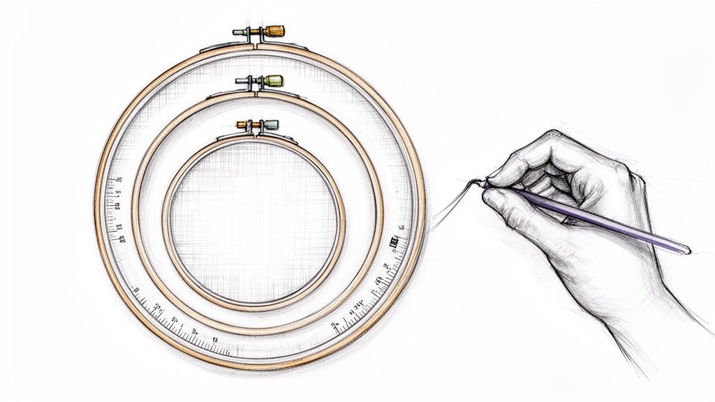 A Crafter's Guide to Embroidery Hoops Sizes for Perfect Projects – B ...