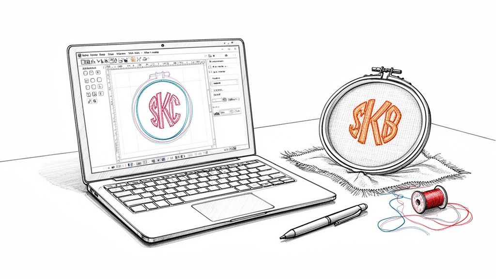 Embroidery Software For Beginners A Guide To Your First Design – B-Sew Inn