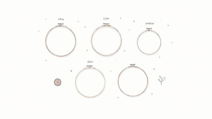 Embroidery Hoop Size Chart for Perfect Stitches – B-Sew Inn