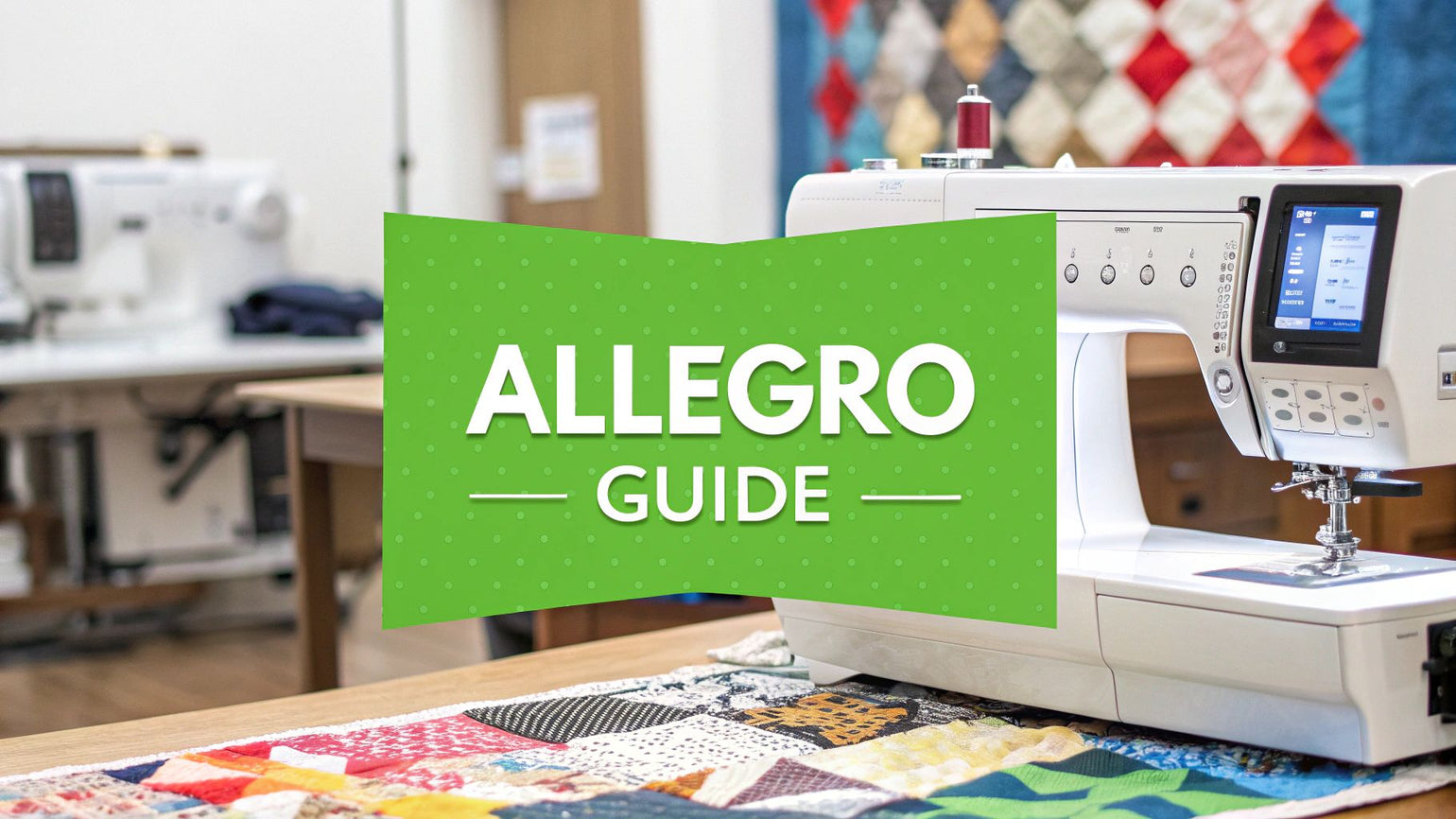 Create Your Masterpiece: A Guide to the Baby Lock Allegro Sewing & Qui ...