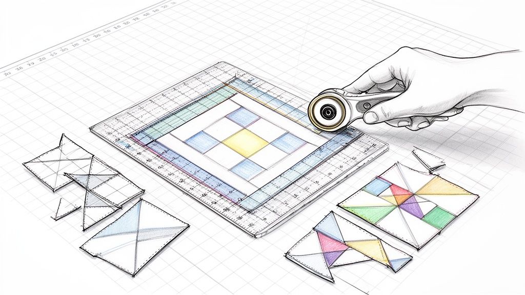 How to Square Up Quilt Blocks for Flawless Quilts – B-Sew Inn
