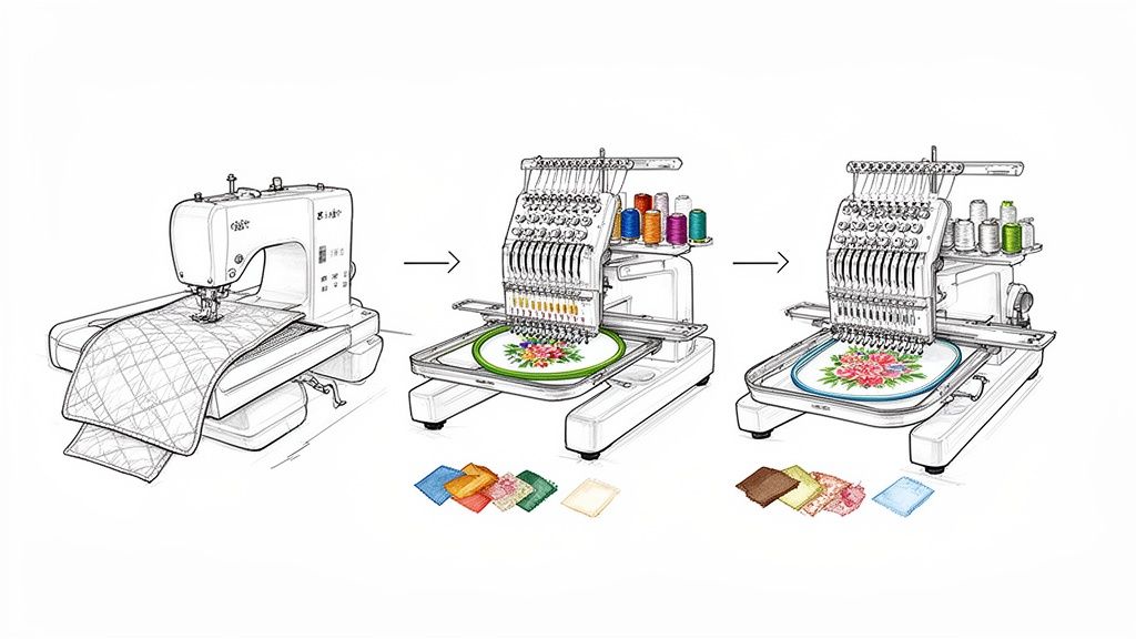Choosing Sewing Machines for Quilting and Embroidery – B-Sew Inn