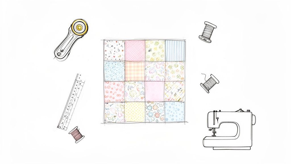 What Is Patchwork Quilting A Beginner's Guide to Fabric Art – B-Sew Inn