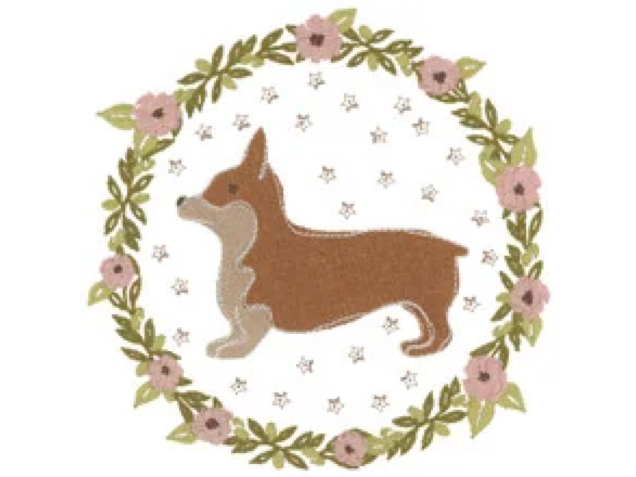 OESD Floral Dogs by Vicky Yorke – B-Sew Inn