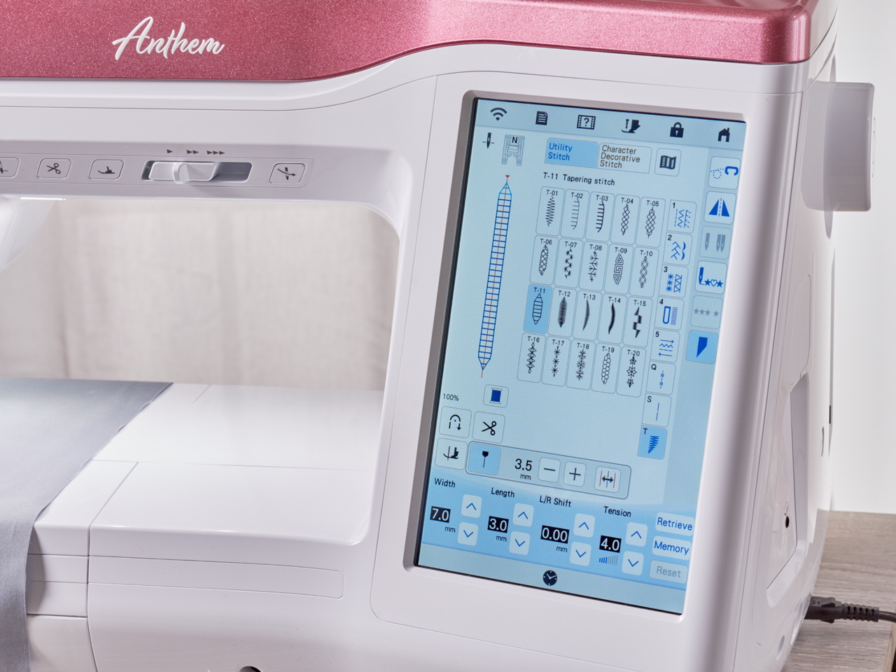 NEW! Baby Lock Anthem Sewing & Quilting Machine – B-Sew Inn