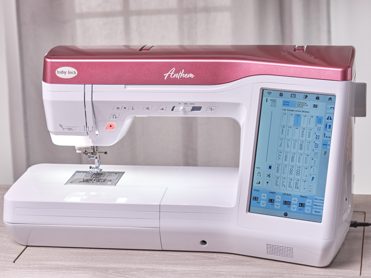 NEW! Baby Lock Anthem Sewing & Quilting Machine – B-Sew Inn