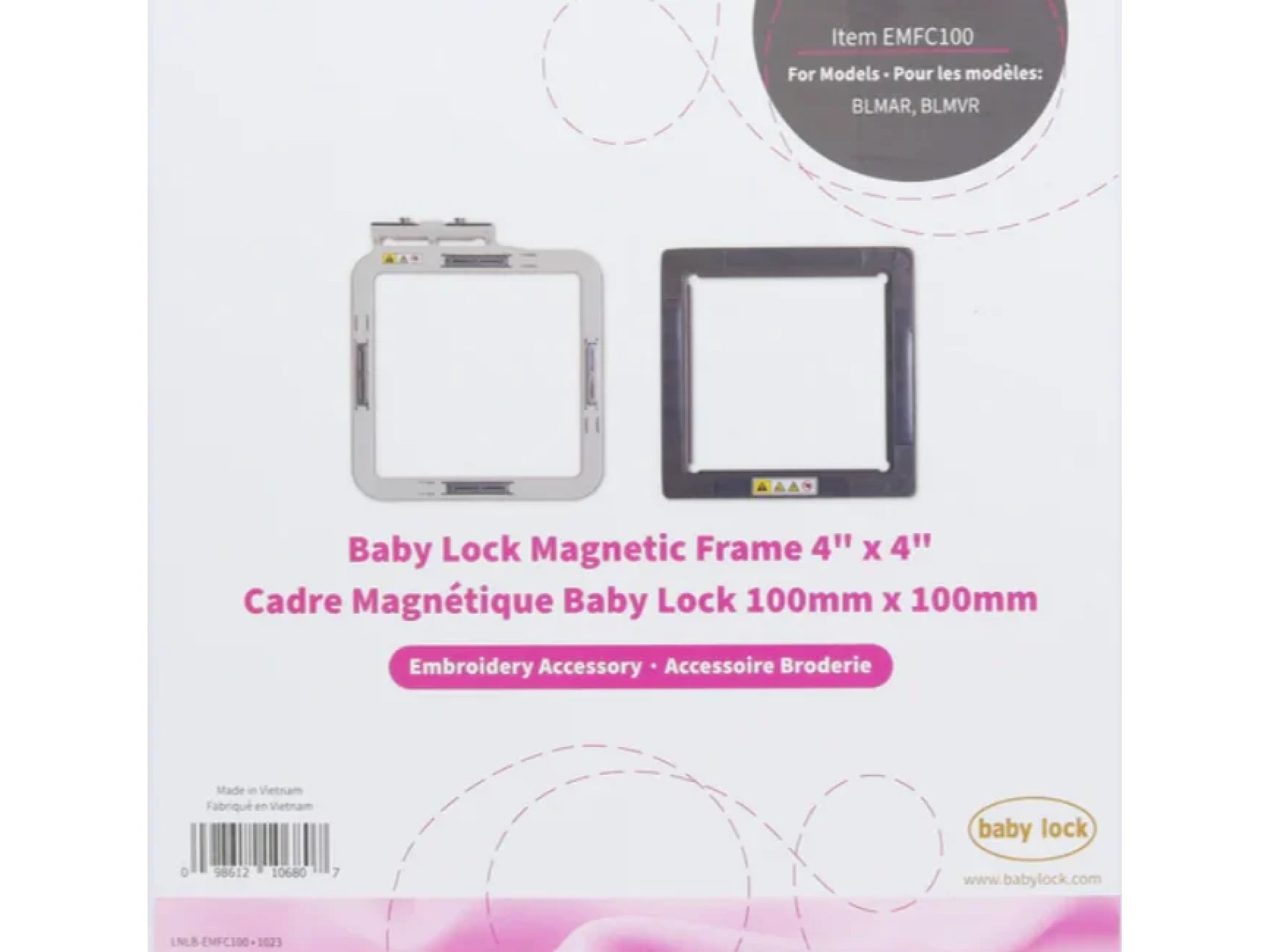 Baby Lock Magnetic Frame 4 x 4 – B-Sew Inn