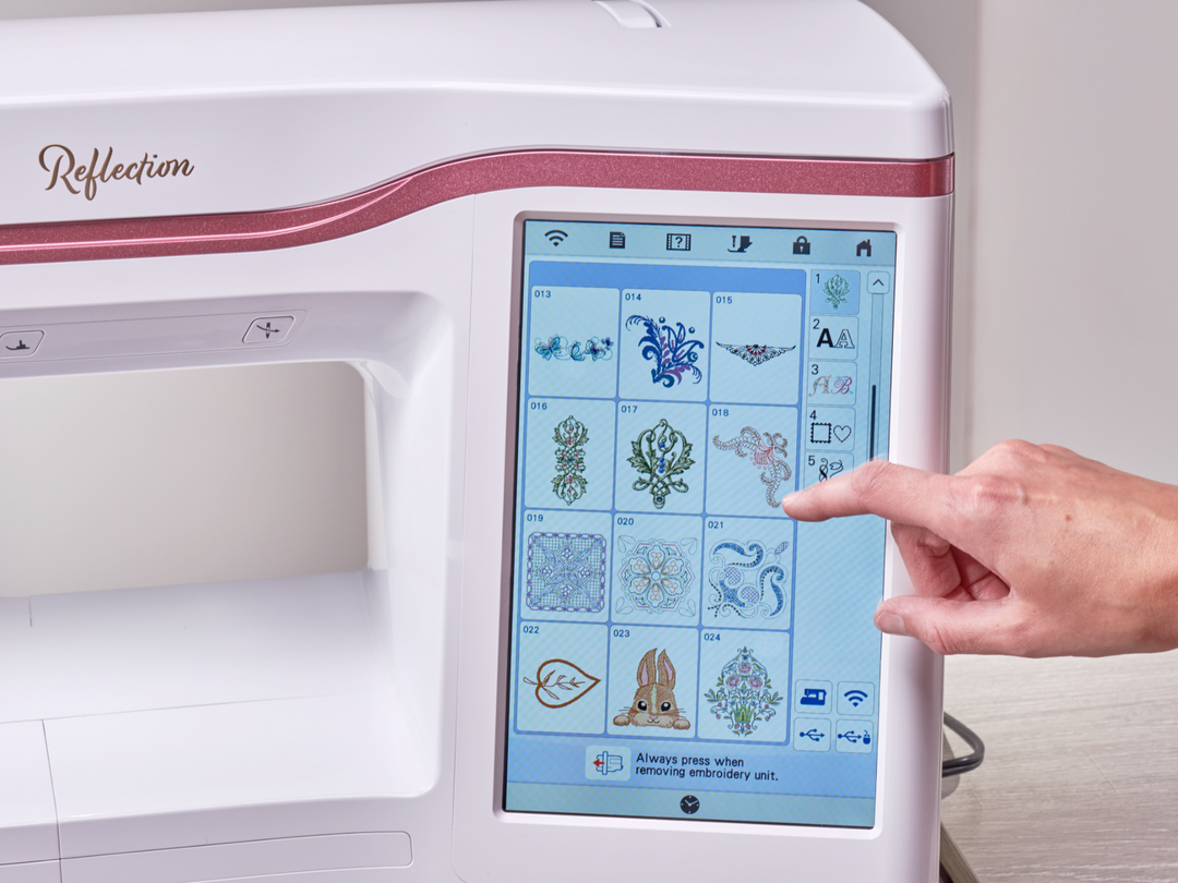 NEW! Baby Lock Reflection Embroidery Machine – B-Sew Inn