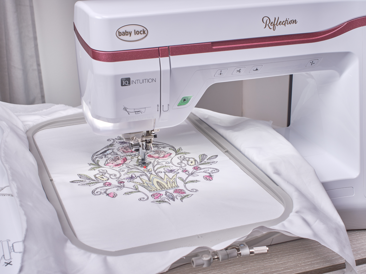 NEW! Baby Lock Reflection Embroidery Machine – B-Sew Inn